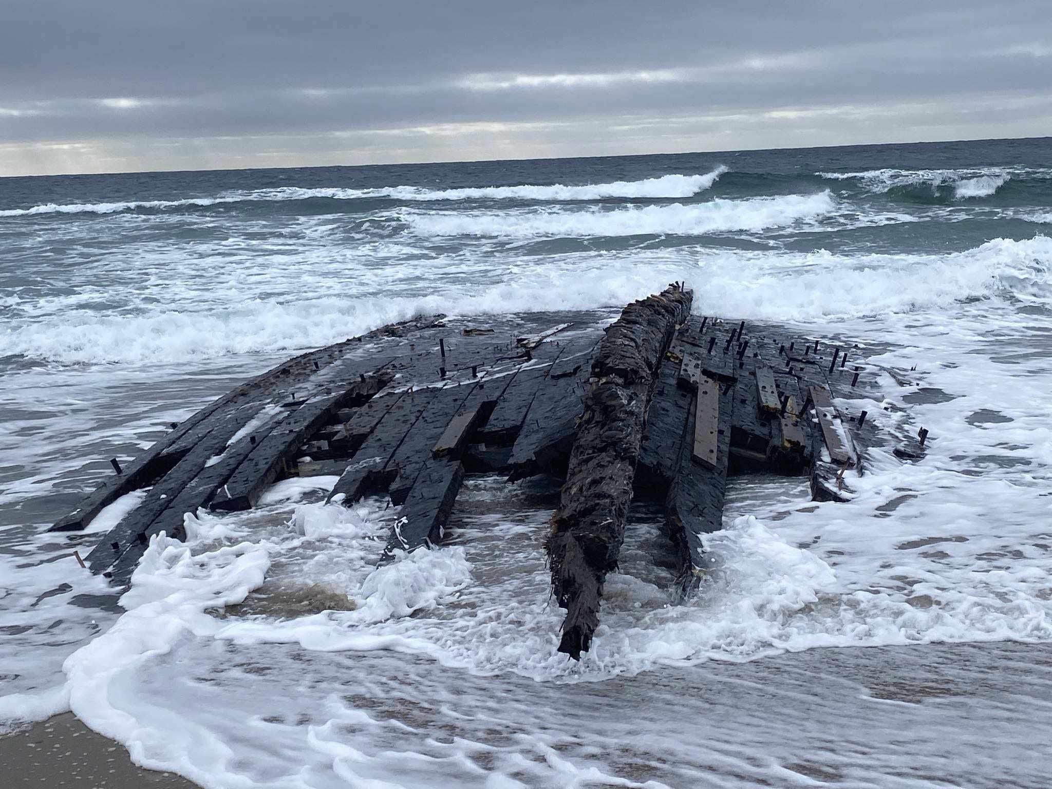 Old shipwreck washes up in Cape Ray - NTV: Newfoundland and Labrador's ...