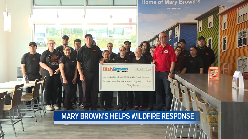 Mary Brown's raises more than $200,000 for Canadian Red Cross NL ...