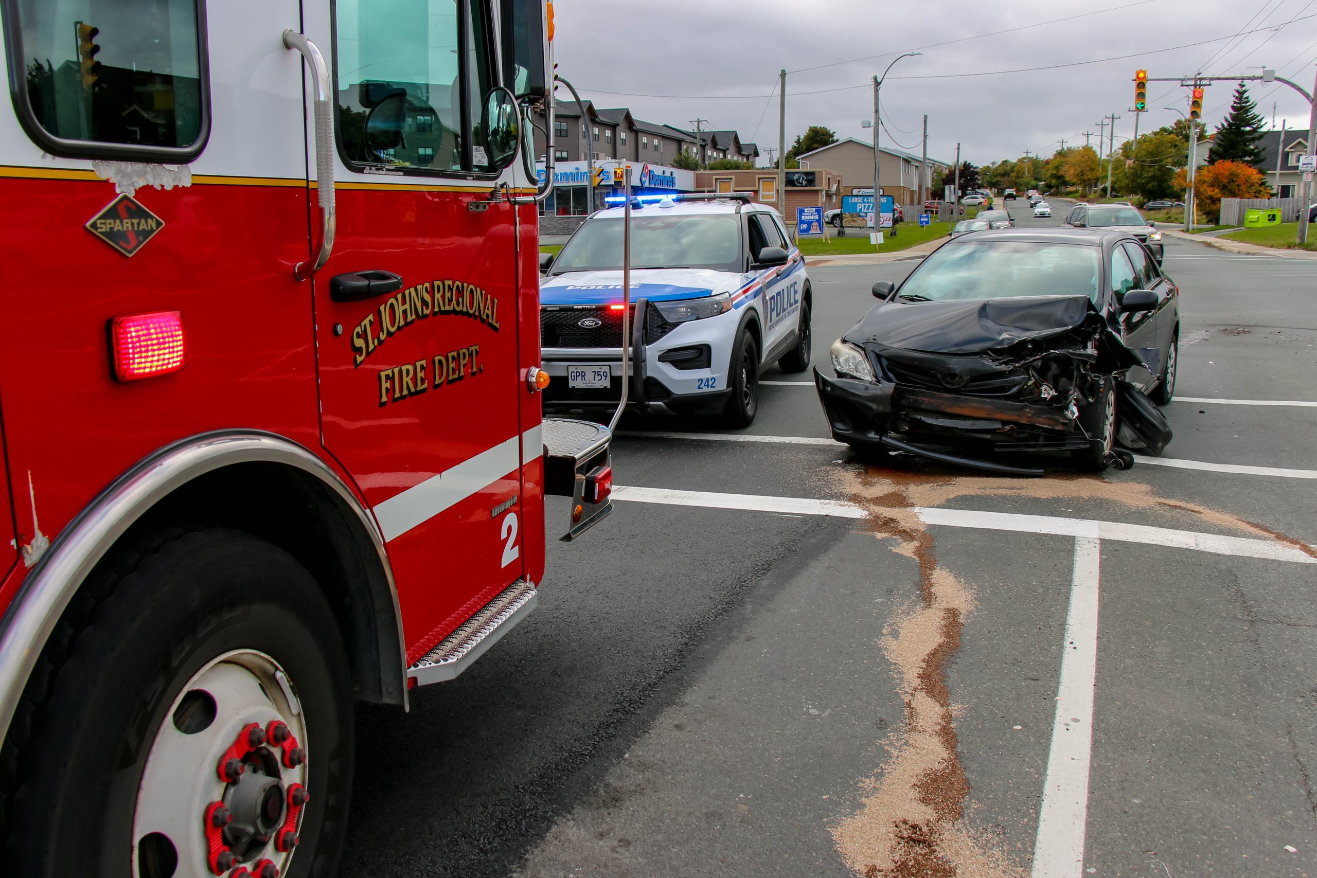No serious injuries reported following west-end collision - NTV ...
