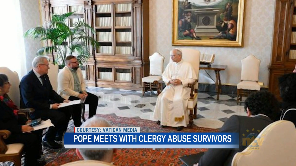Local survivor meets Pope Leo in historic gathering of abuse advocates ...