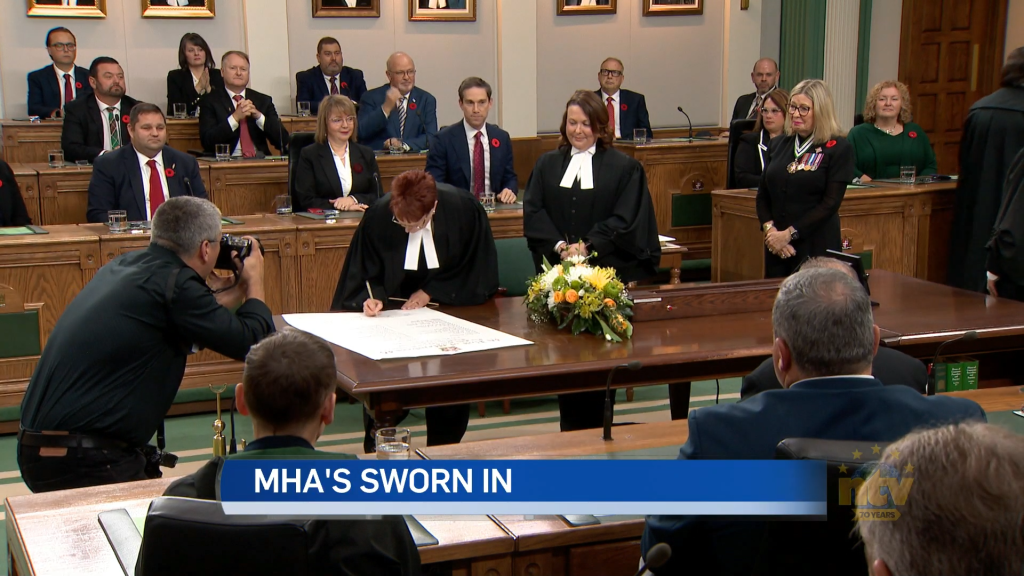 Paul Lane elected Speaker as MHAs sworn in at House of Assembly - NTV ...