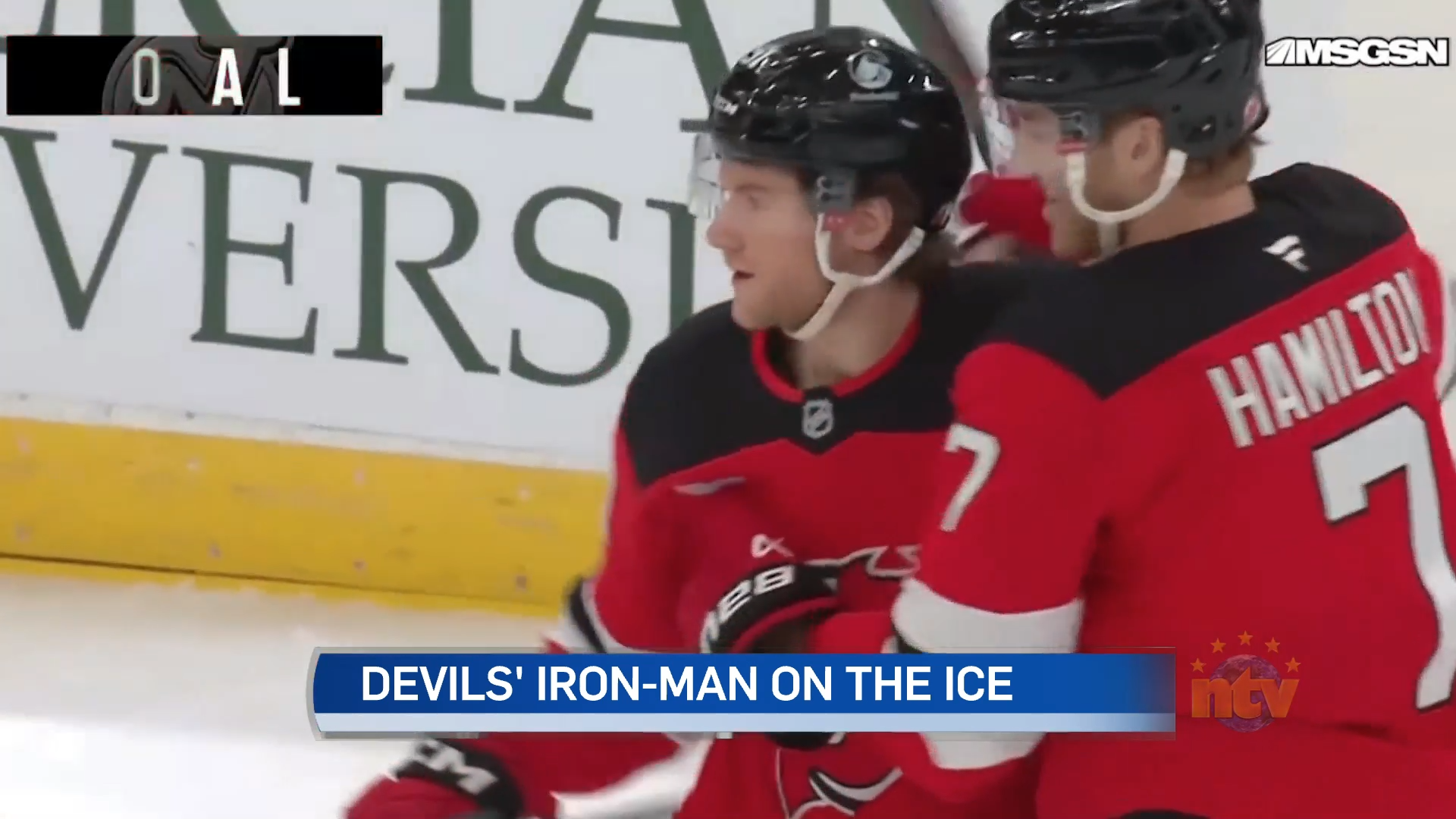 On the Mark: Dawson Mercer reaches 400-game NHL milestone - NTV ...